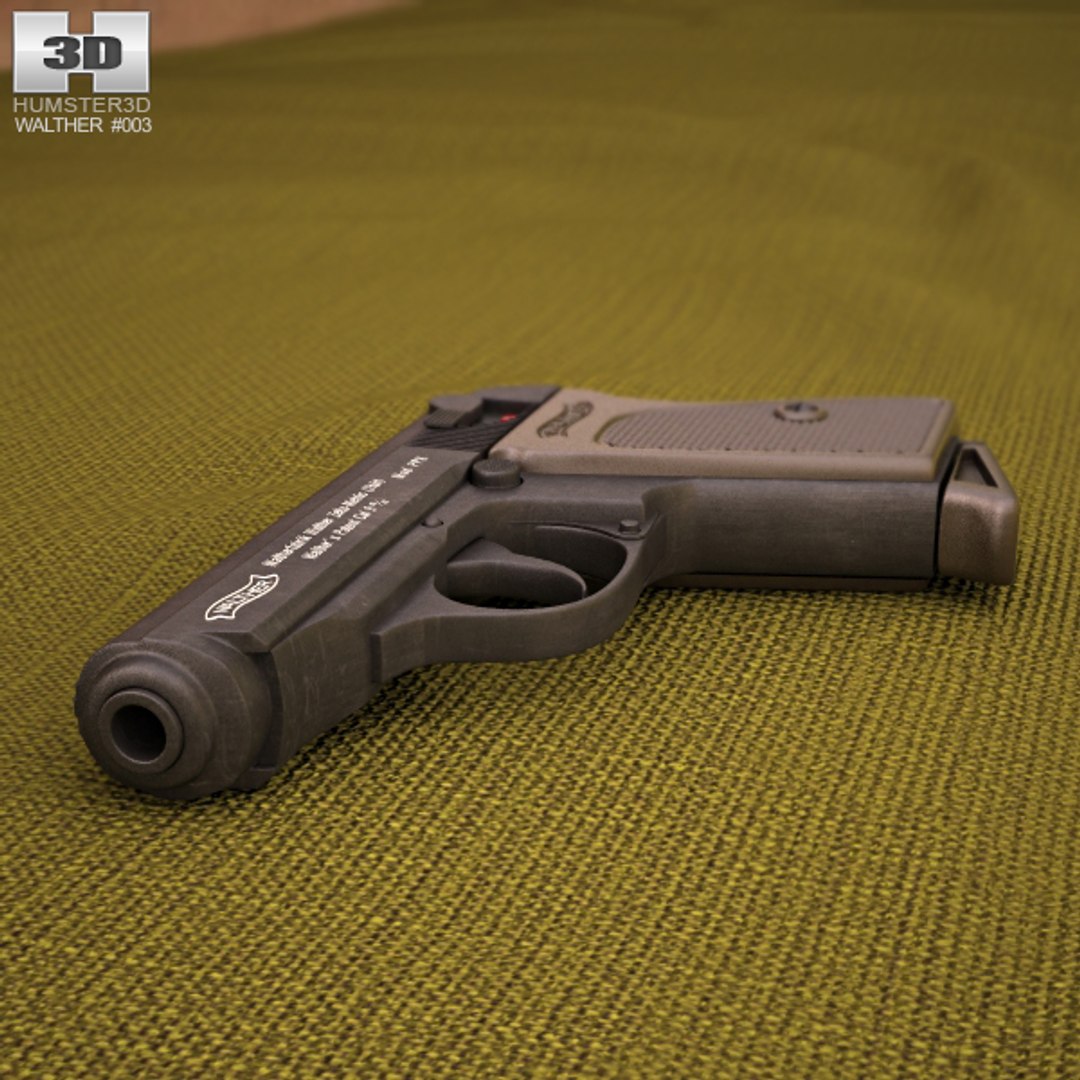 Walther Ppk 3D Model | 1147258 | TurboSquid