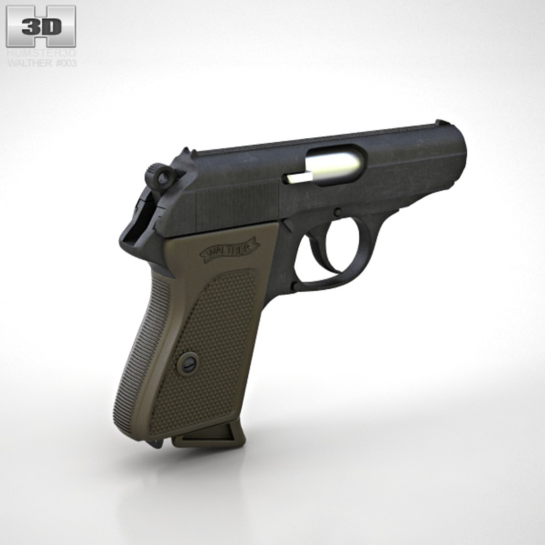 Walther Ppk 3D Model | 1147258 | TurboSquid