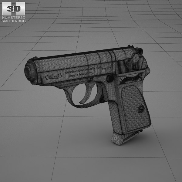 Walther ppk 3D model | 1147258 | TurboSquid