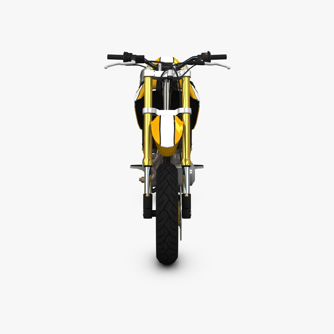 race supermoto bike 3d lwo