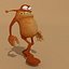 3d Obj Rigged Monster Animation