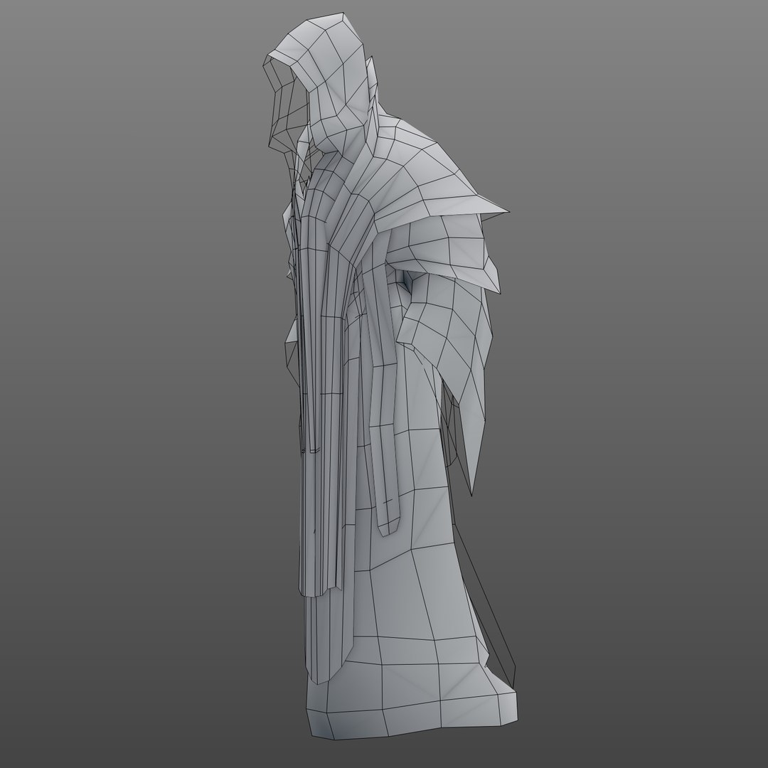 3D Robe Mage Model - TurboSquid 1166043