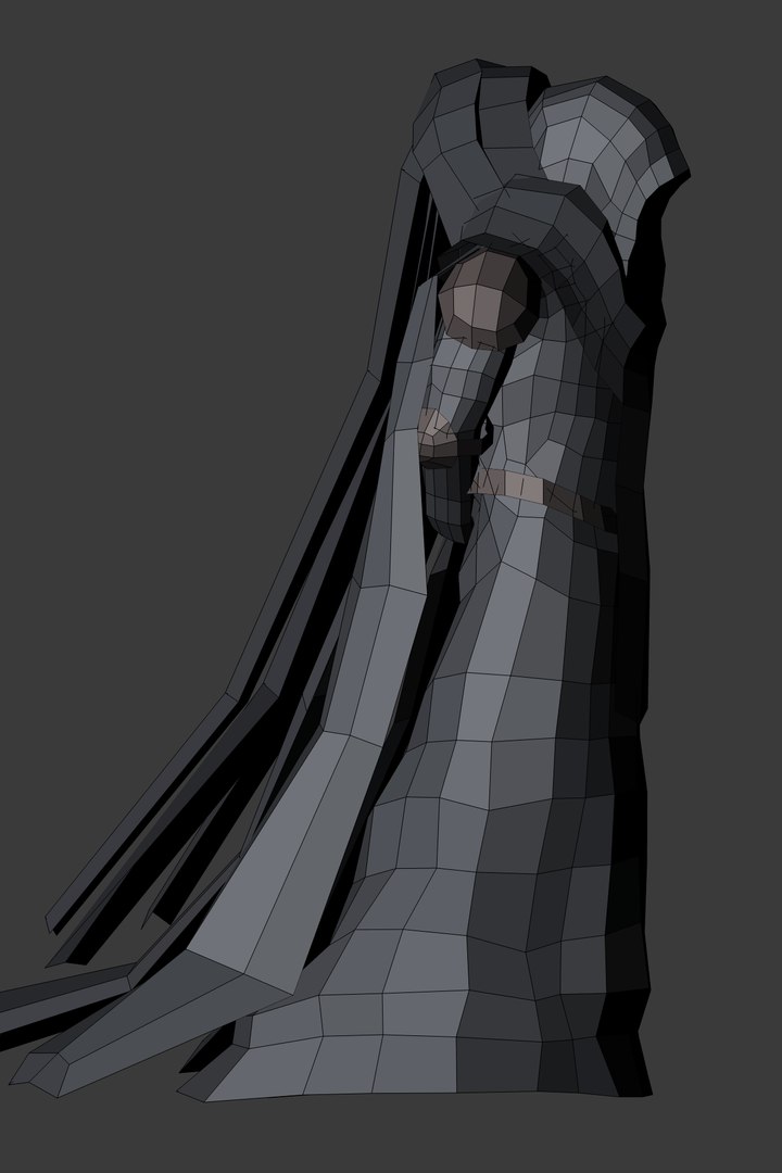 3D Robe Mage Model - TurboSquid 1166043