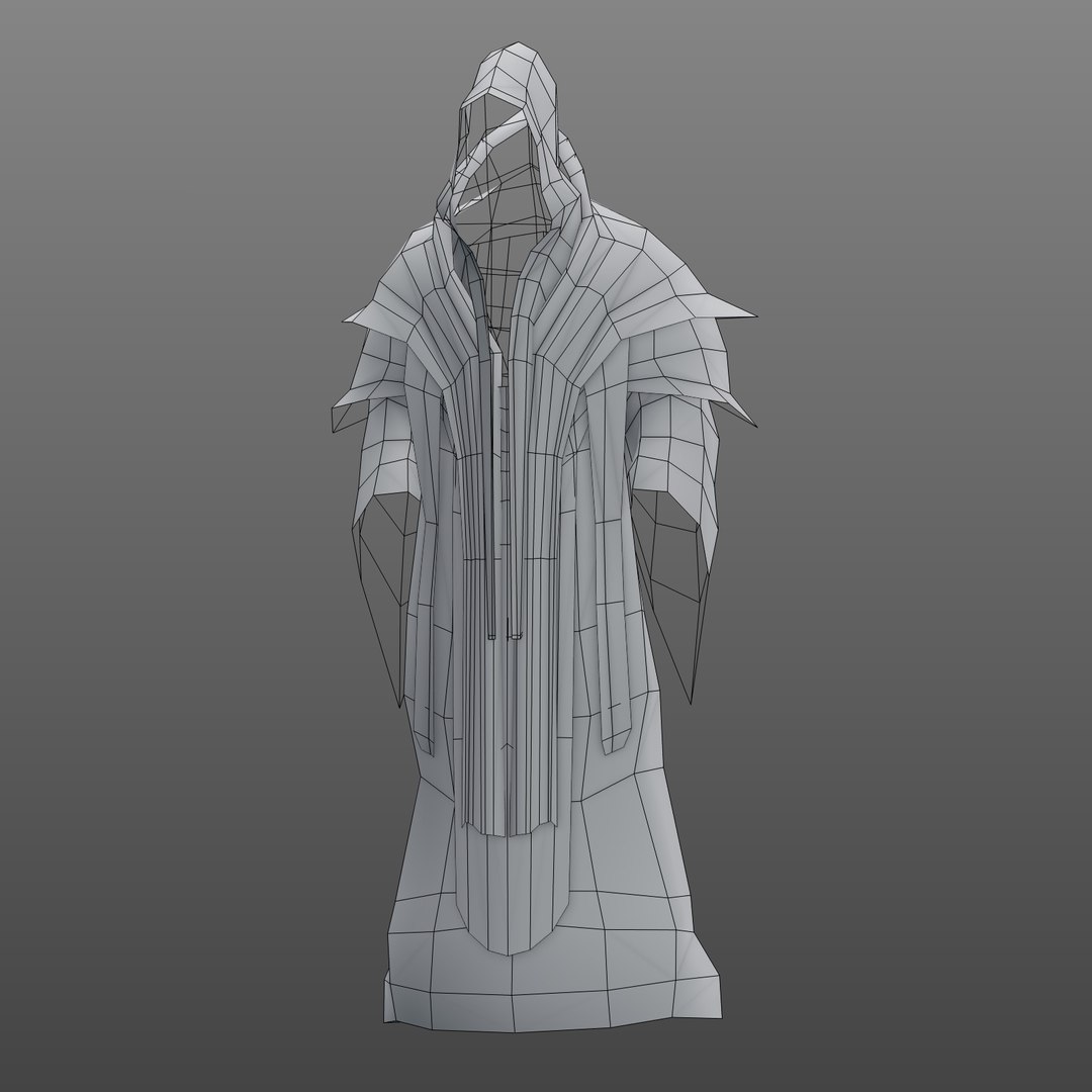 3D Robe Mage Model - TurboSquid 1166043