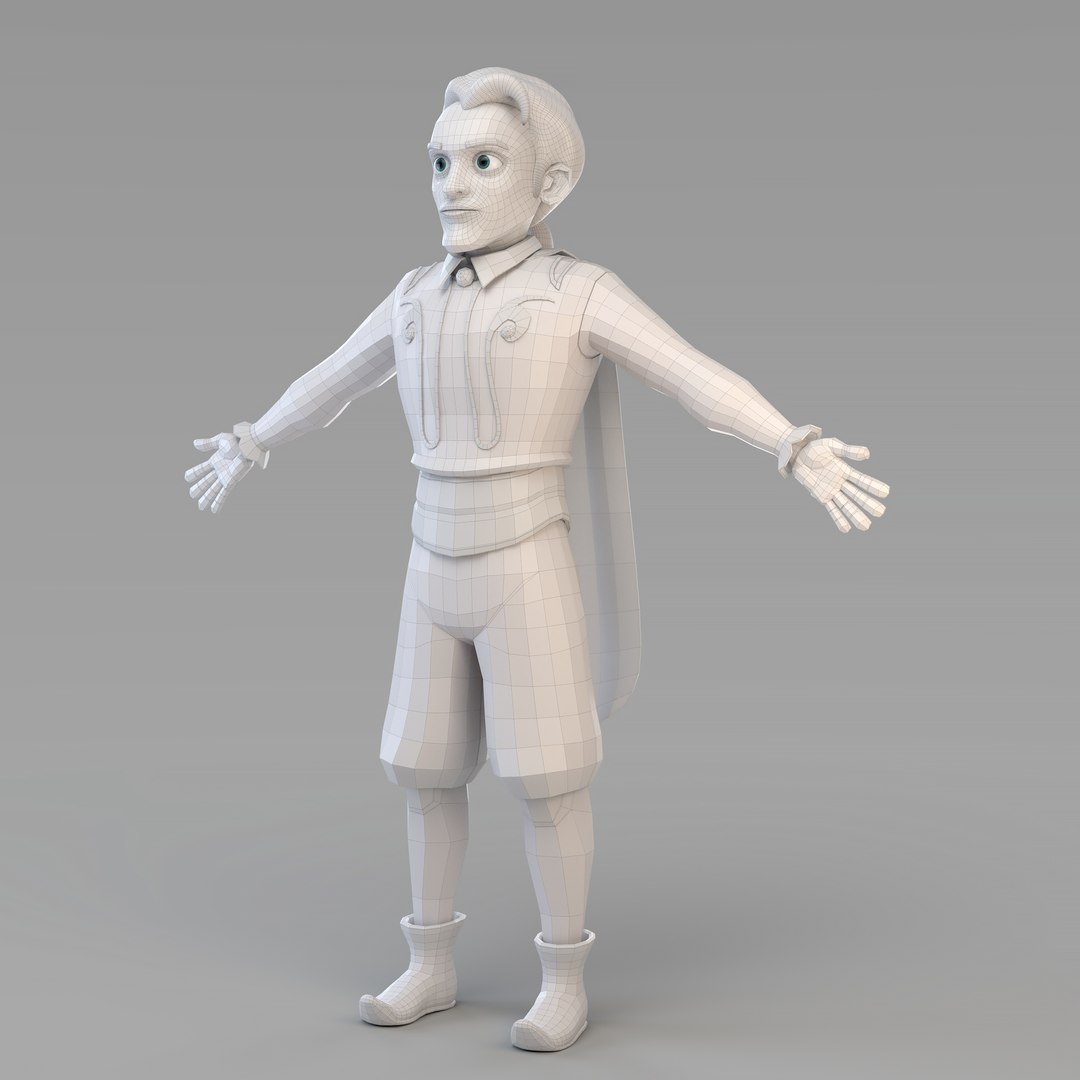 Prince 02 3D Model - TurboSquid 1620736