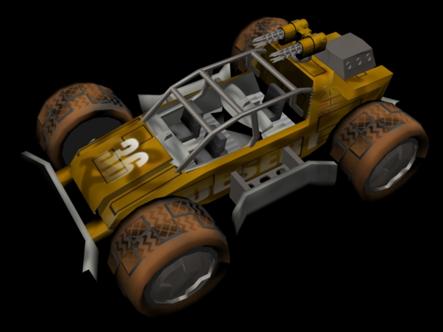 free buggy 3d model
