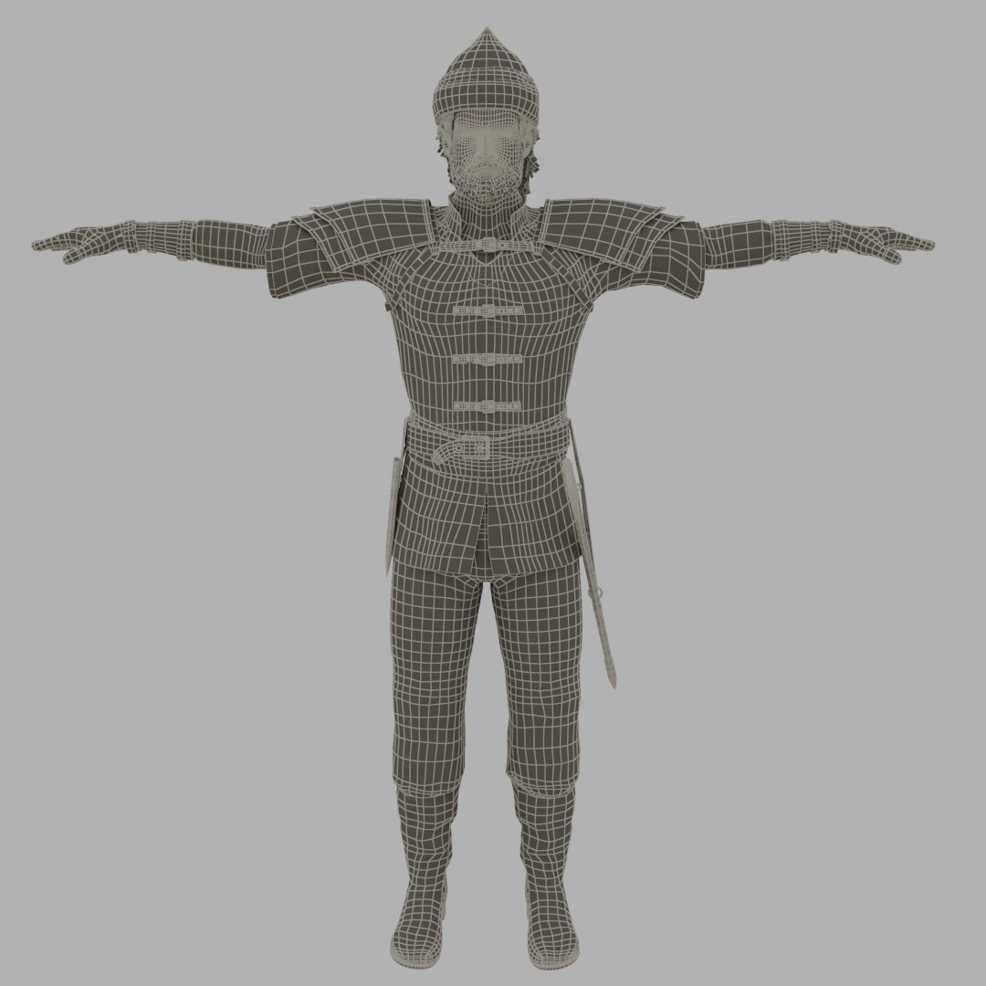 Ottoman Warrior 3D Model - TurboSquid 1293803