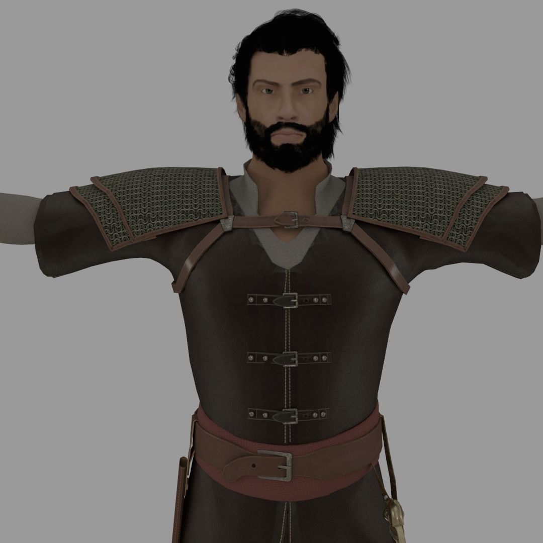 Ottoman Warrior 3D Model - TurboSquid 1293803