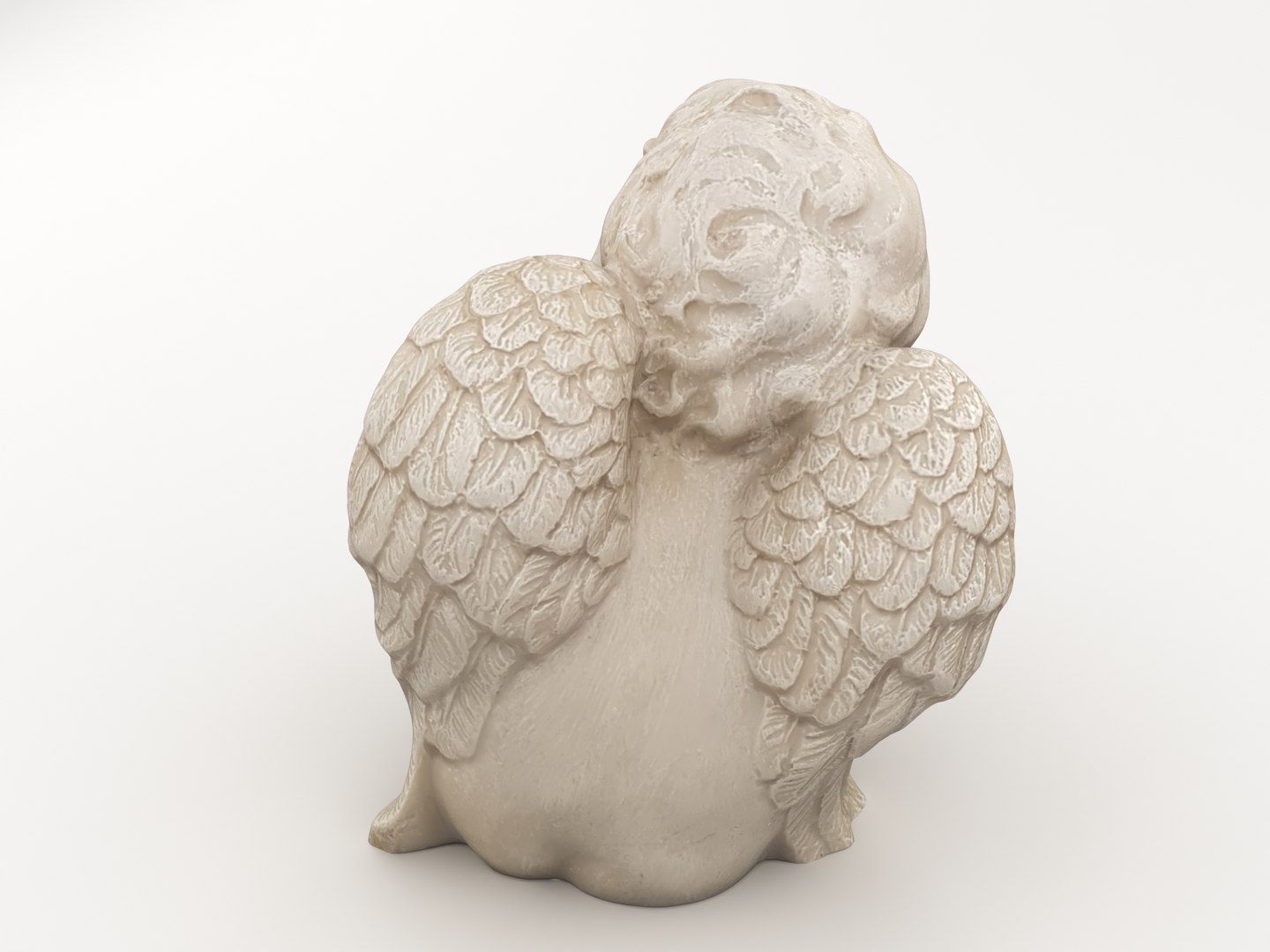 3D Scan Angel Statue - TurboSquid 1439605