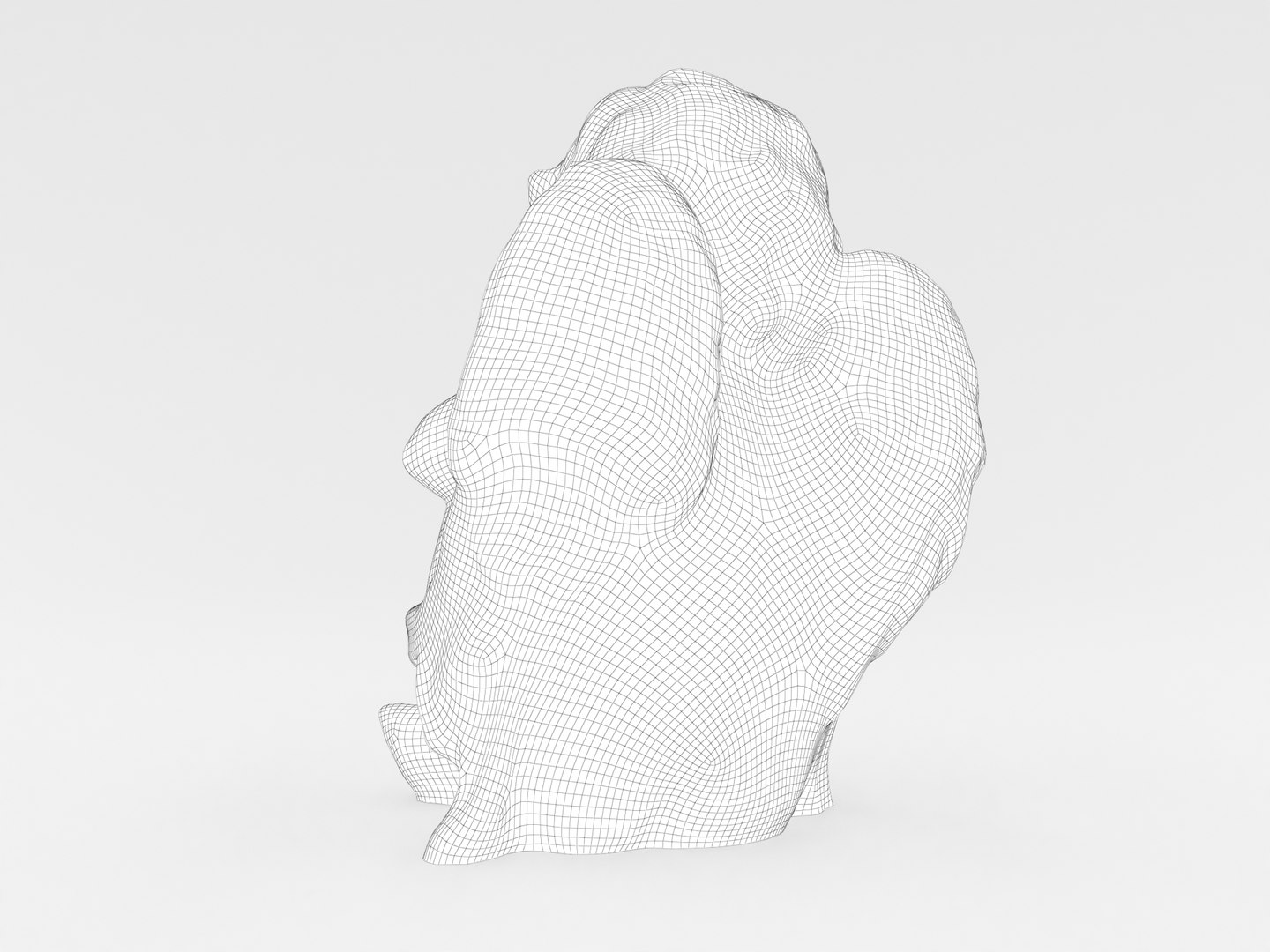 3D Scan Angel Statue - TurboSquid 1439605