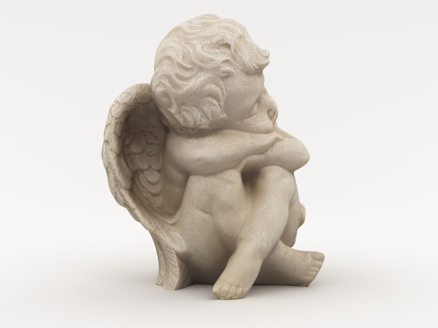 3D Scan Angel Statue - TurboSquid 1439605