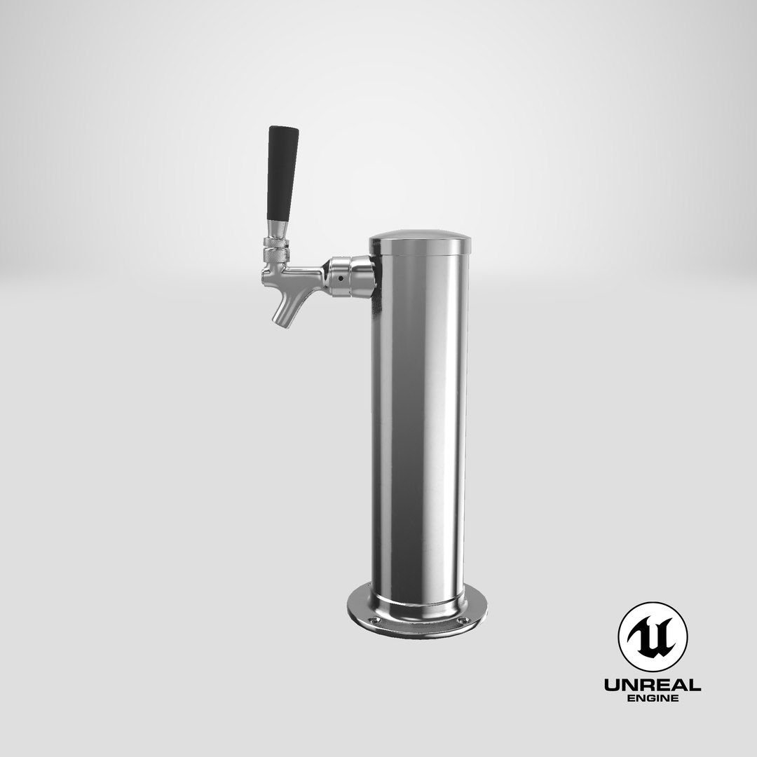 3D beer tower - TurboSquid 1212856