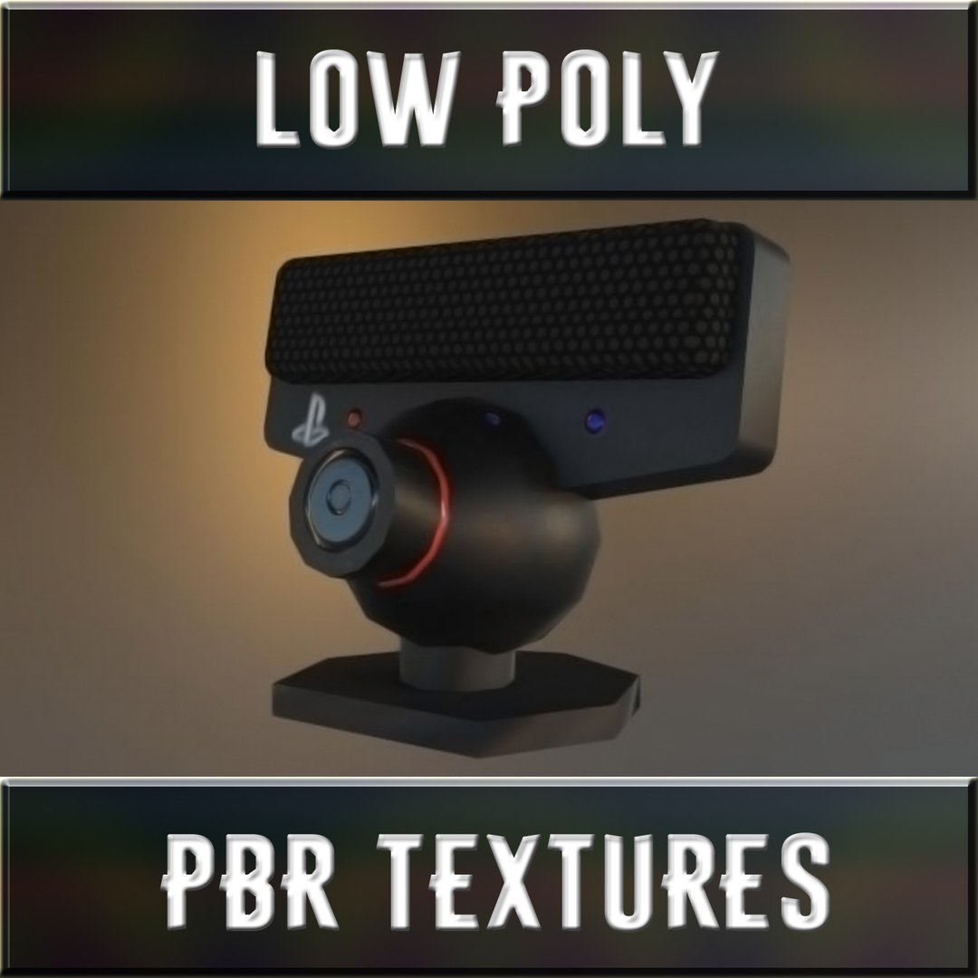 Sony Playstation Eye 3D - TurboSquid 1231868