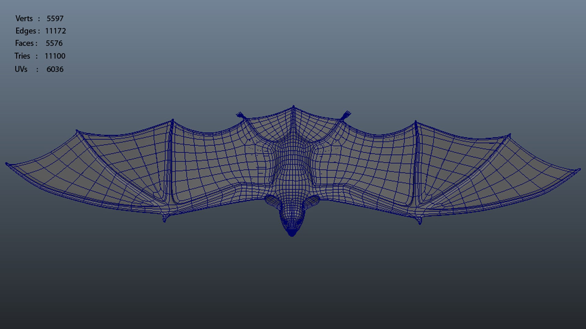 obj bats mammals wings