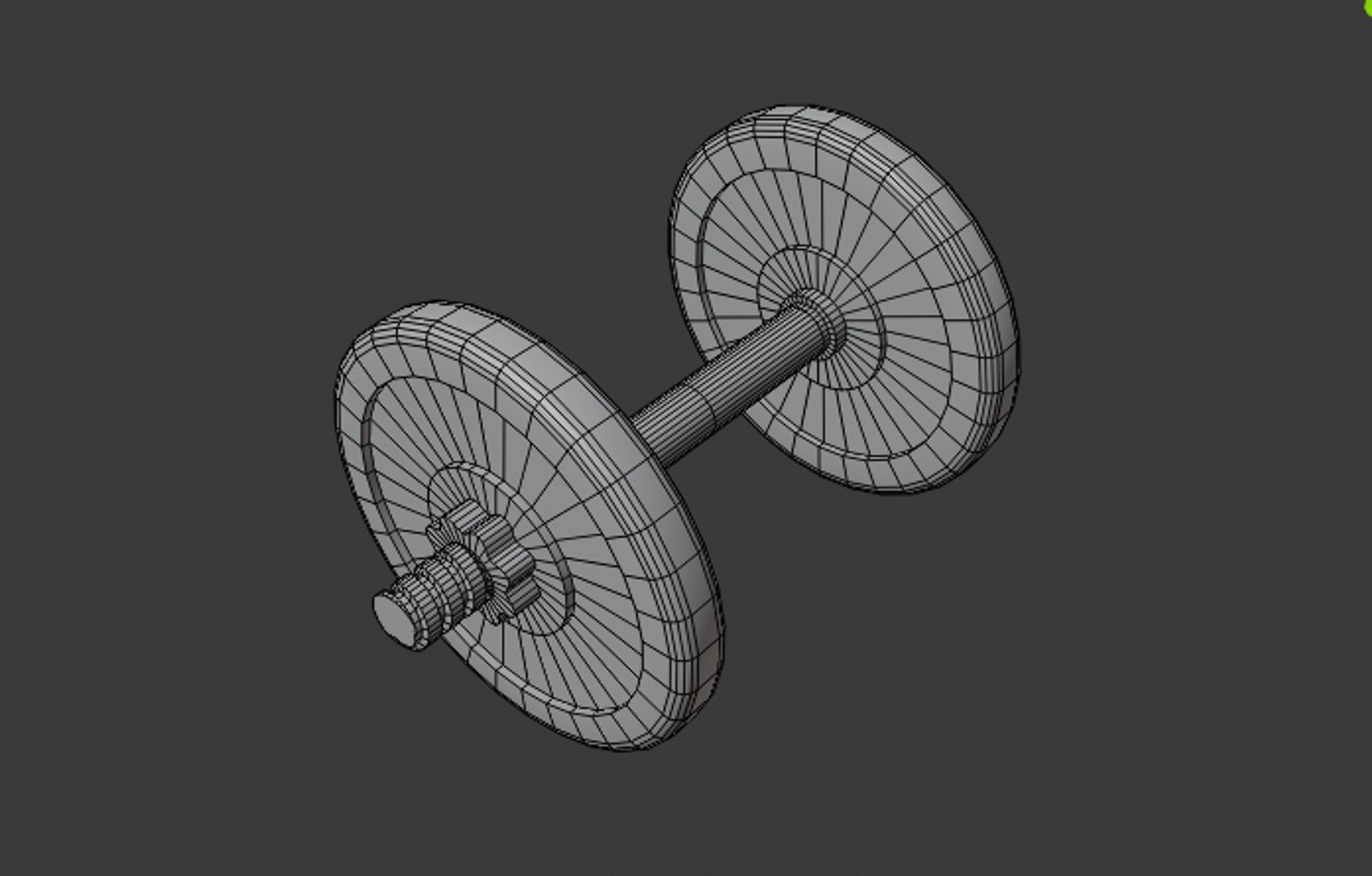 Weight dumbbell 3D model - TurboSquid 1558127