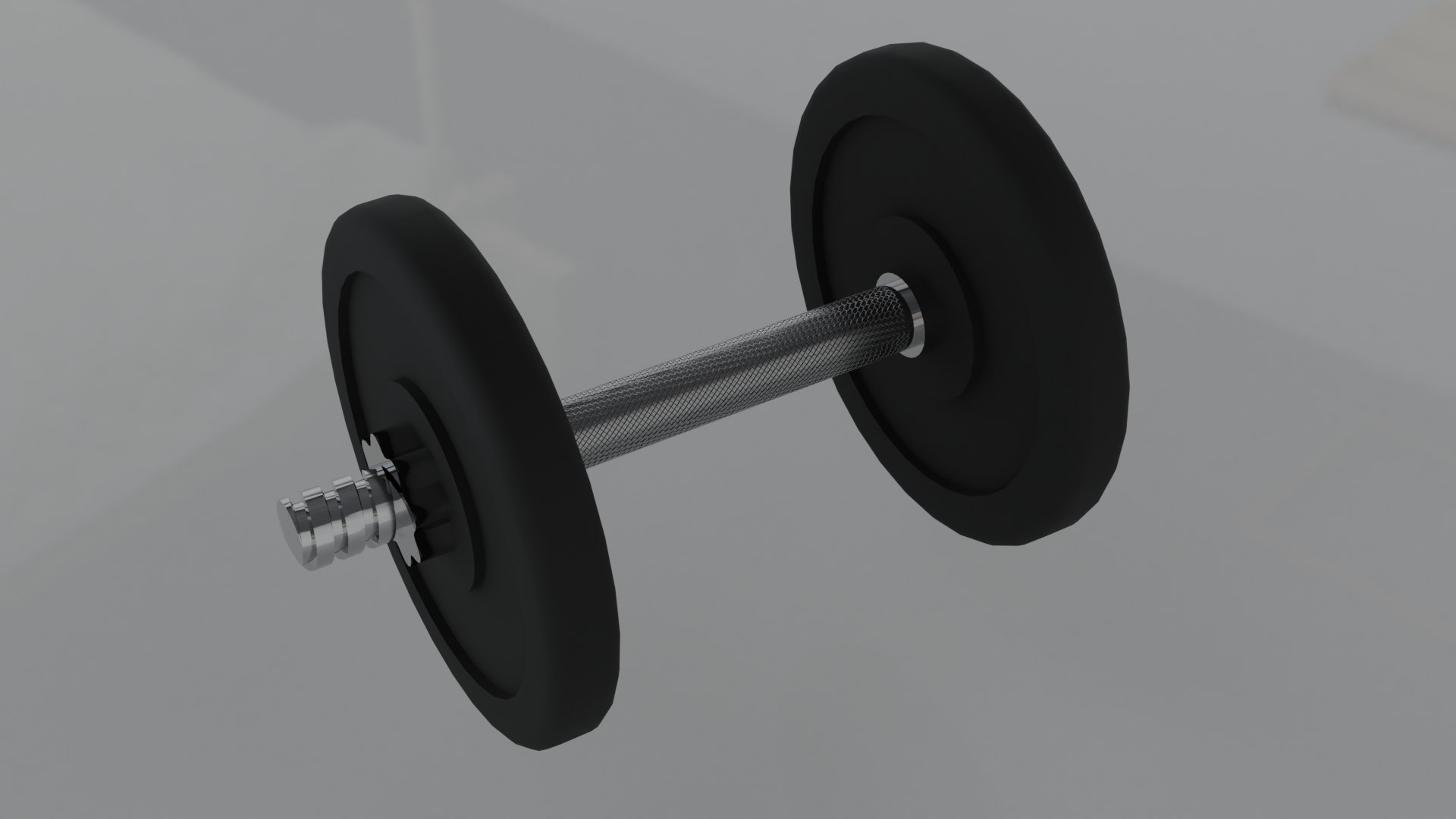 Weight dumbbell 3D model - TurboSquid 1558127