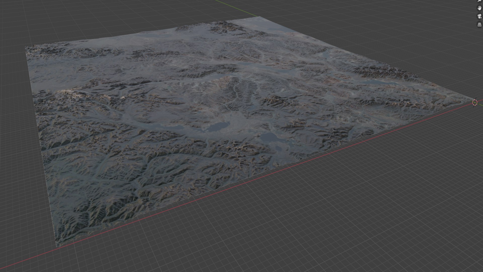 3D Real World Terrain Steppe 9 - TurboSquid 2201031