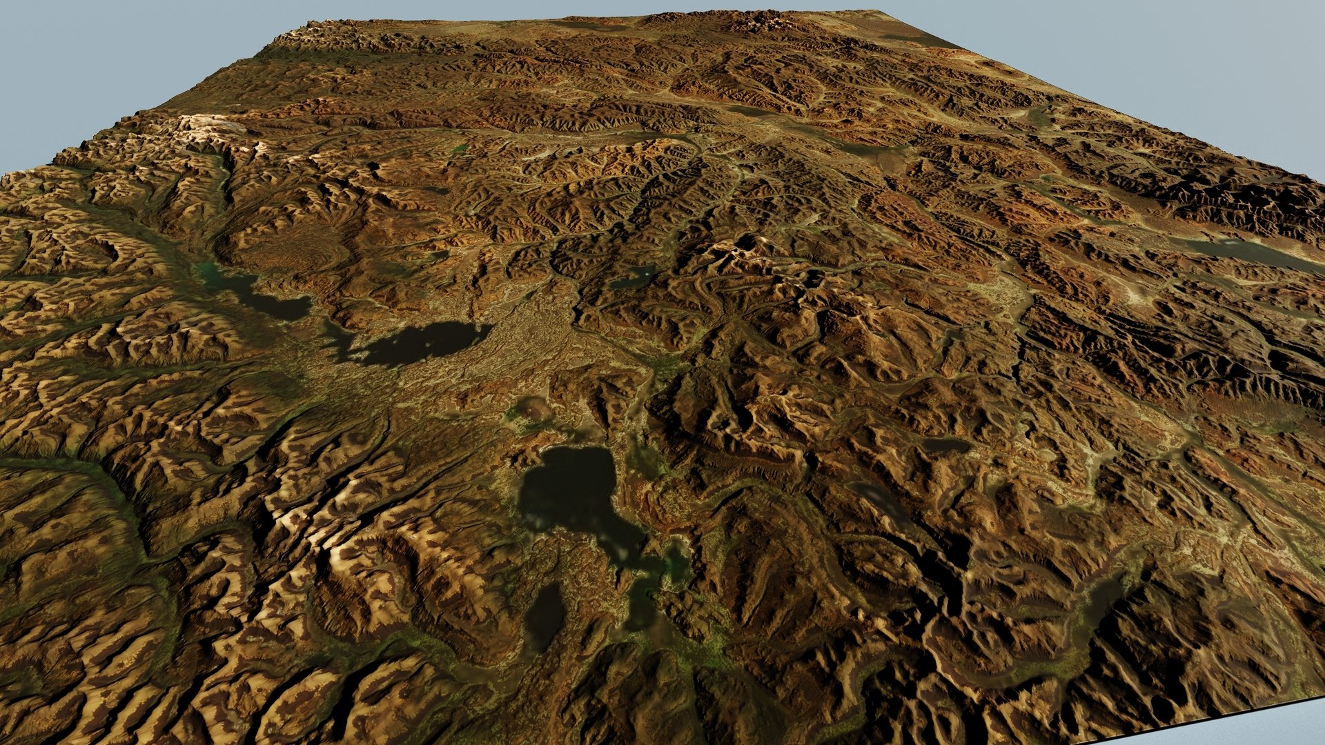 3D Real World Terrain Steppe 9 - TurboSquid 2201031