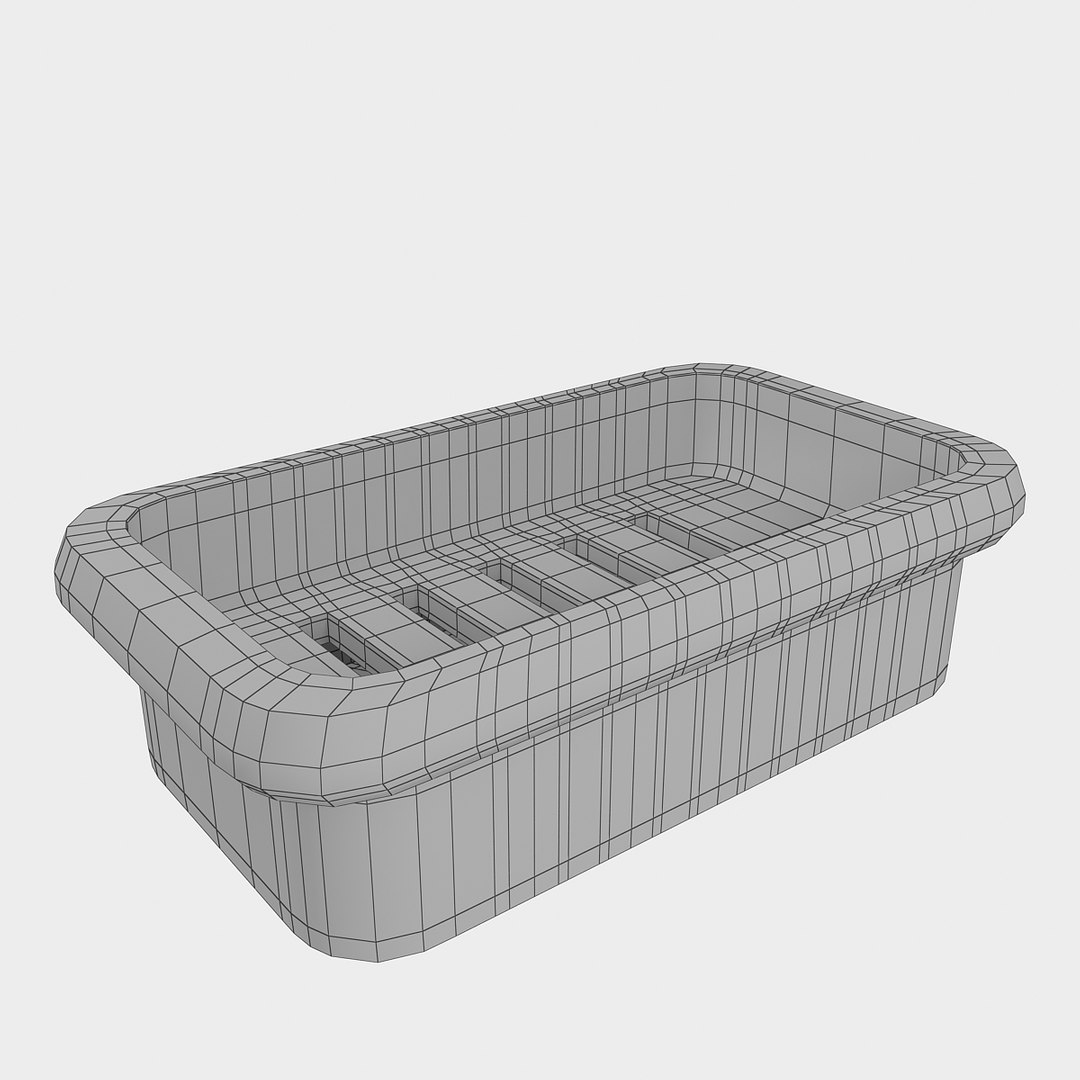 soap dish 3d model