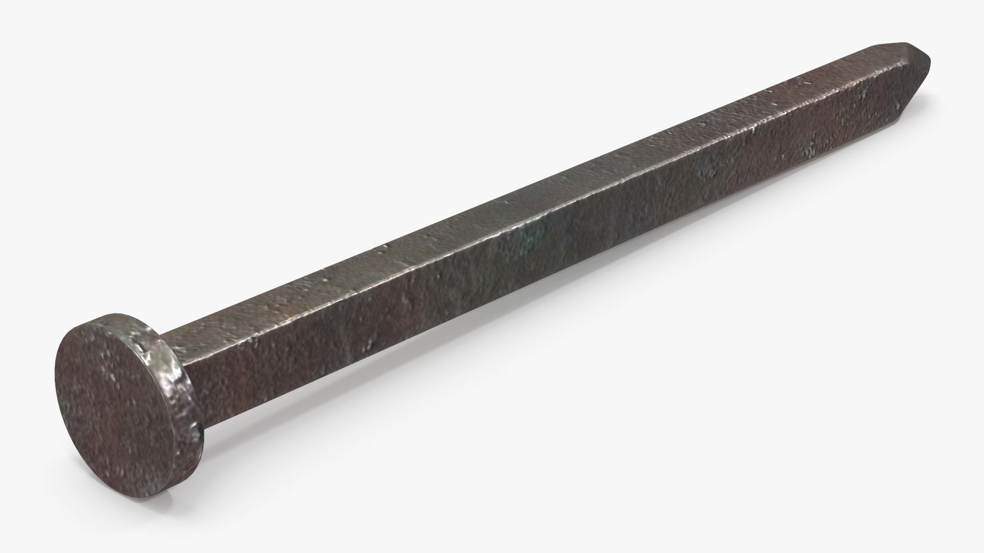 Old Industrial Nails Collection 5 Model - TurboSquid 2186948