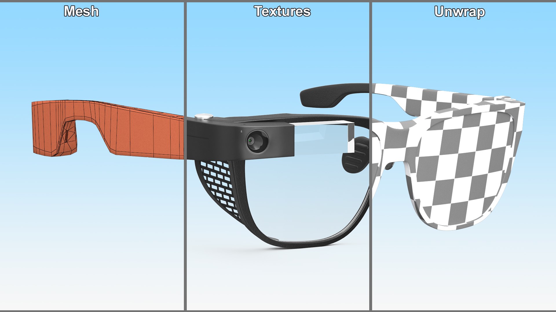 Google Glass 3D - TurboSquid 2027788