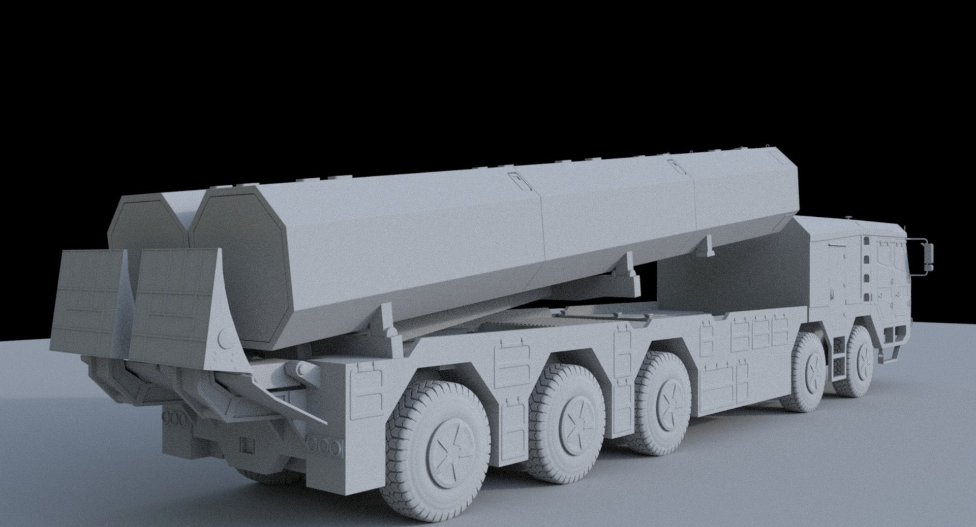 Df-100 Missile 3D Model - TurboSquid 1471612