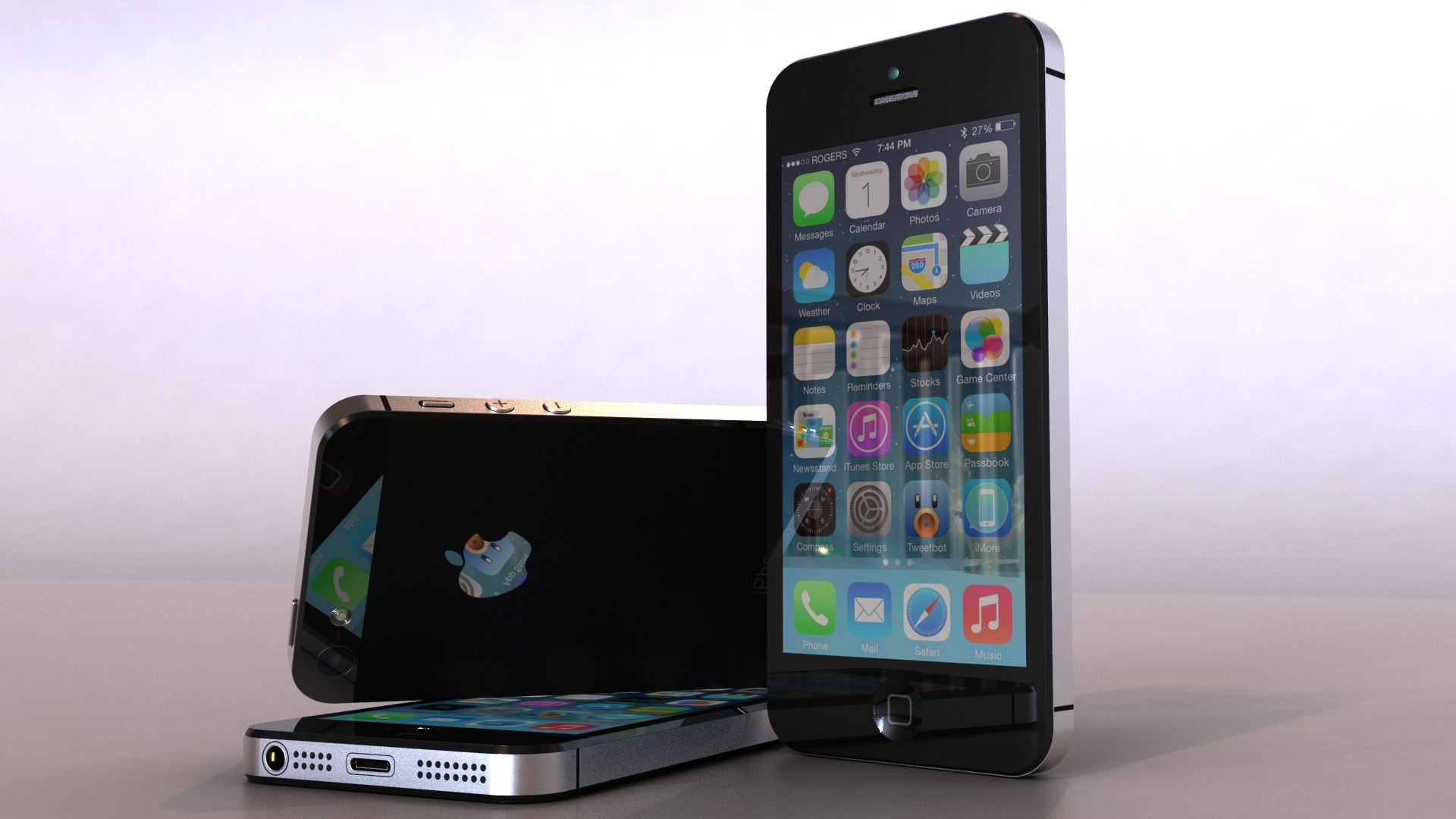 Phone Iphone 5 3d Model