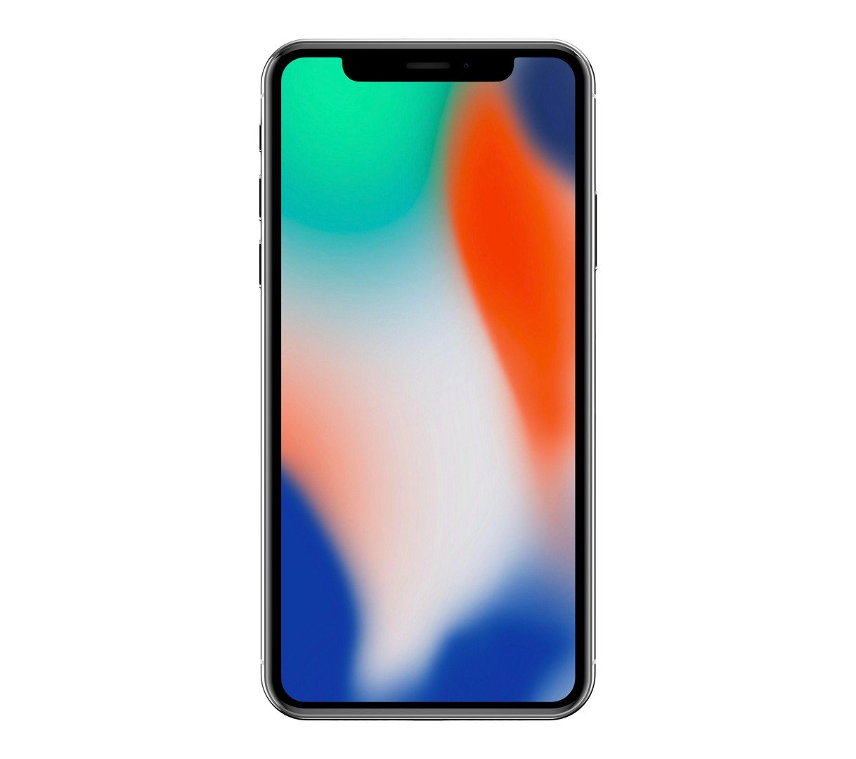 3D Apple Iphone X Silver Model - TurboSquid 1668593