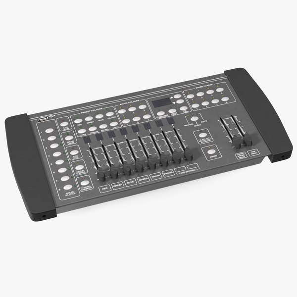 3D Universal DMX Light Controller OFF model - TurboSquid 1872812