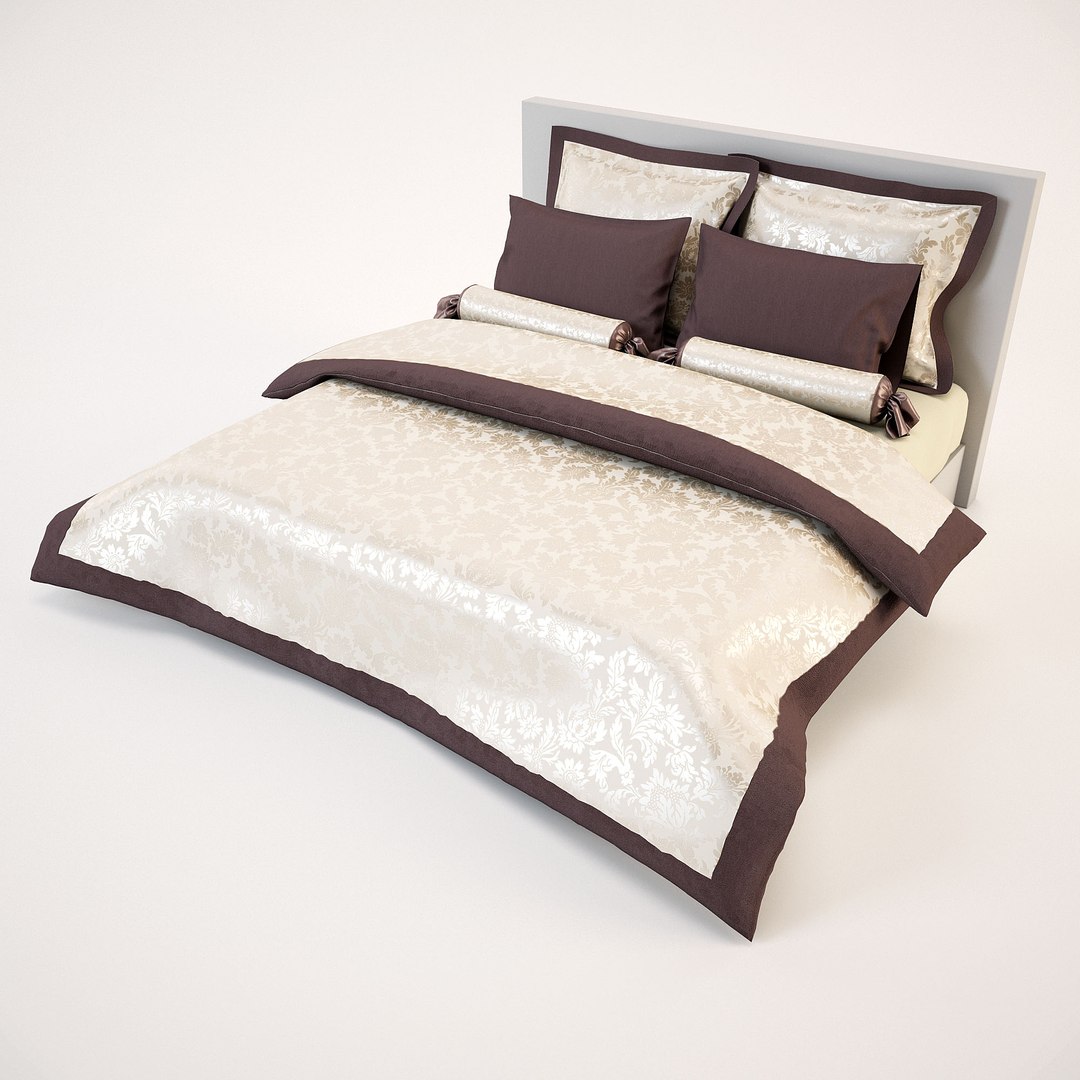 3d Model Of Bedcloth Bed Cloth
