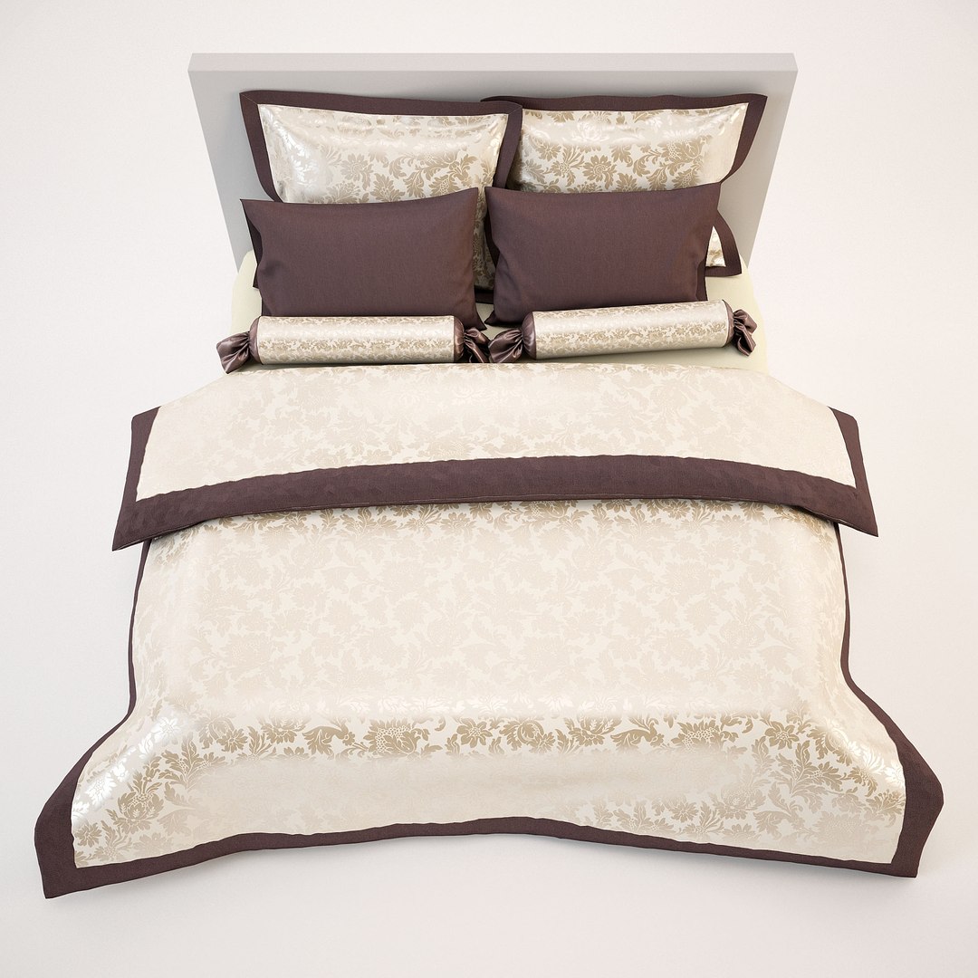 3d Model Of Bedcloth Bed Cloth