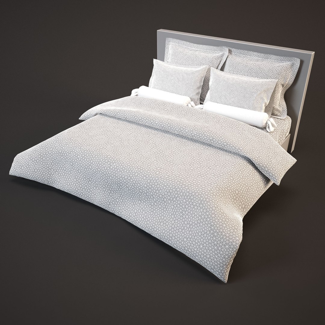 3d Model Of Bedcloth Bed Cloth