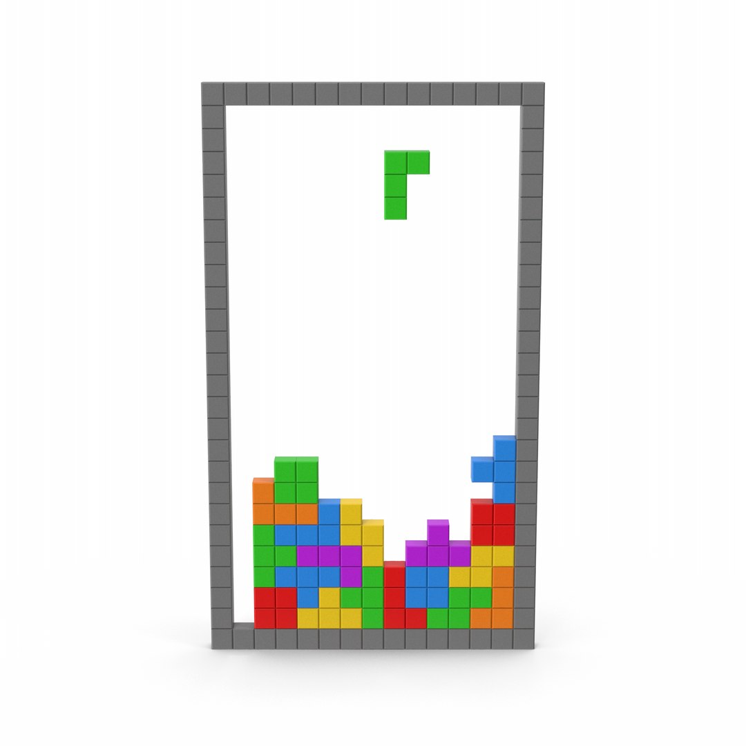 Brick Block Game 3D Model - TurboSquid 2130491