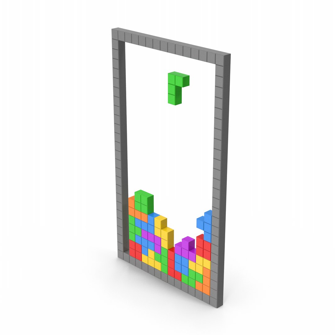 Brick Block Game 3D Model - TurboSquid 2130491