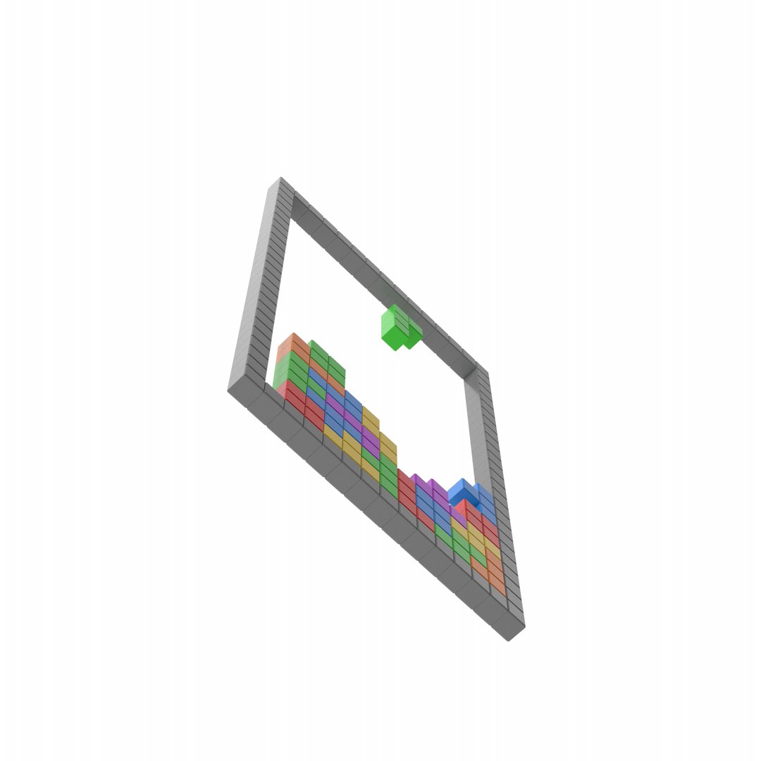 Brick Block Game 3D Model - TurboSquid 2130491