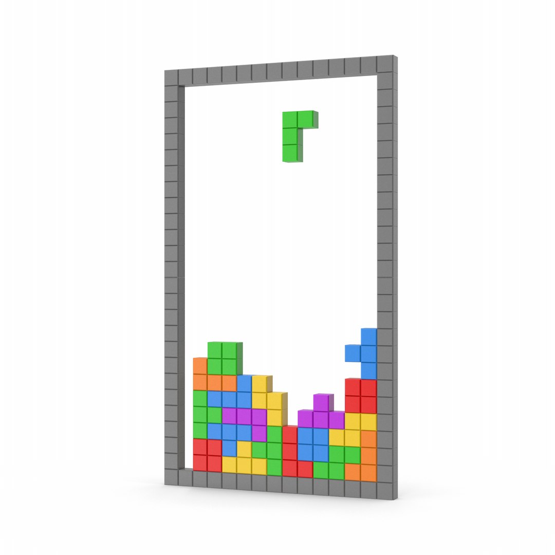 Brick Block Game 3D Model - TurboSquid 2130491