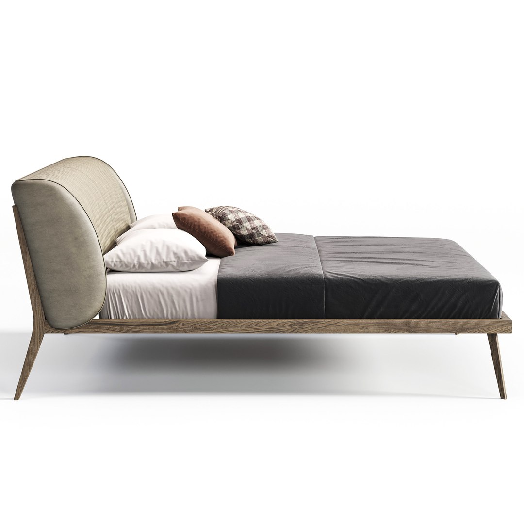 Cattelan Italia AYRTON Bed 3D Model - TurboSquid 2319770