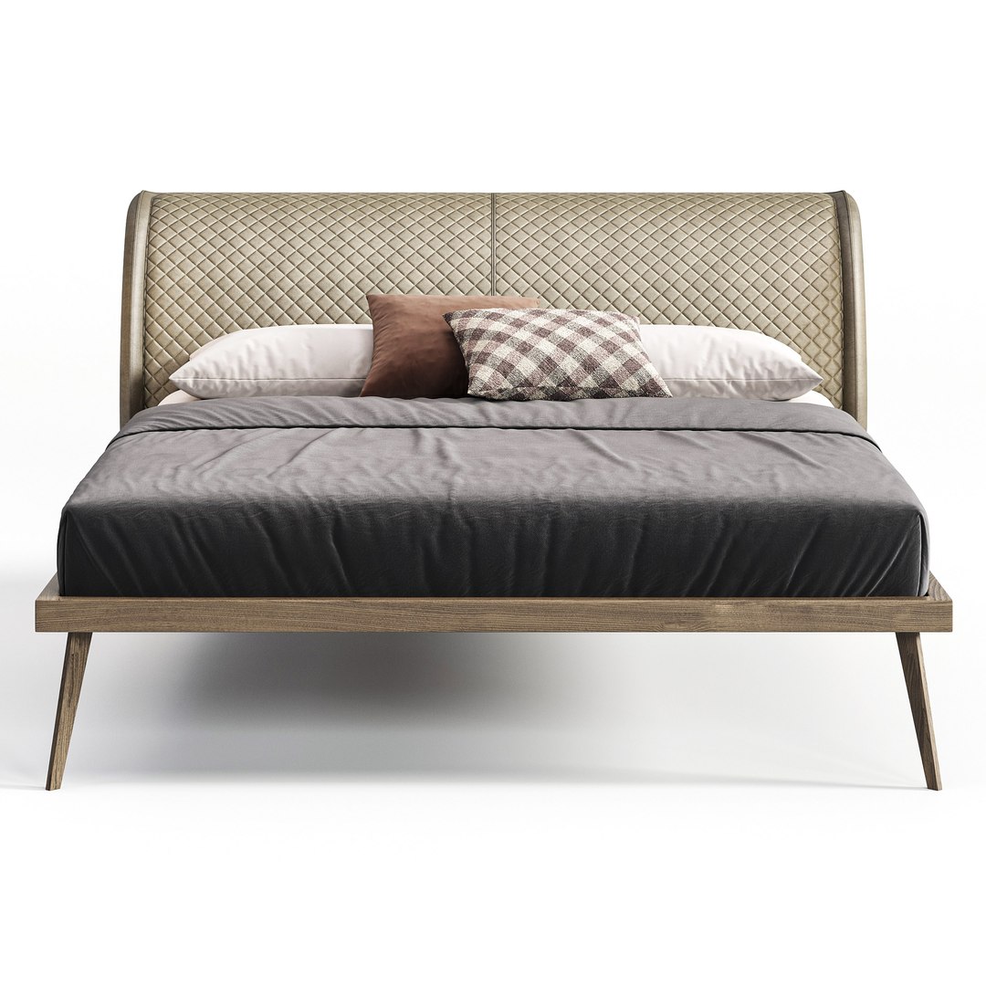 Cattelan Italia AYRTON Bed 3D Model - TurboSquid 2319770