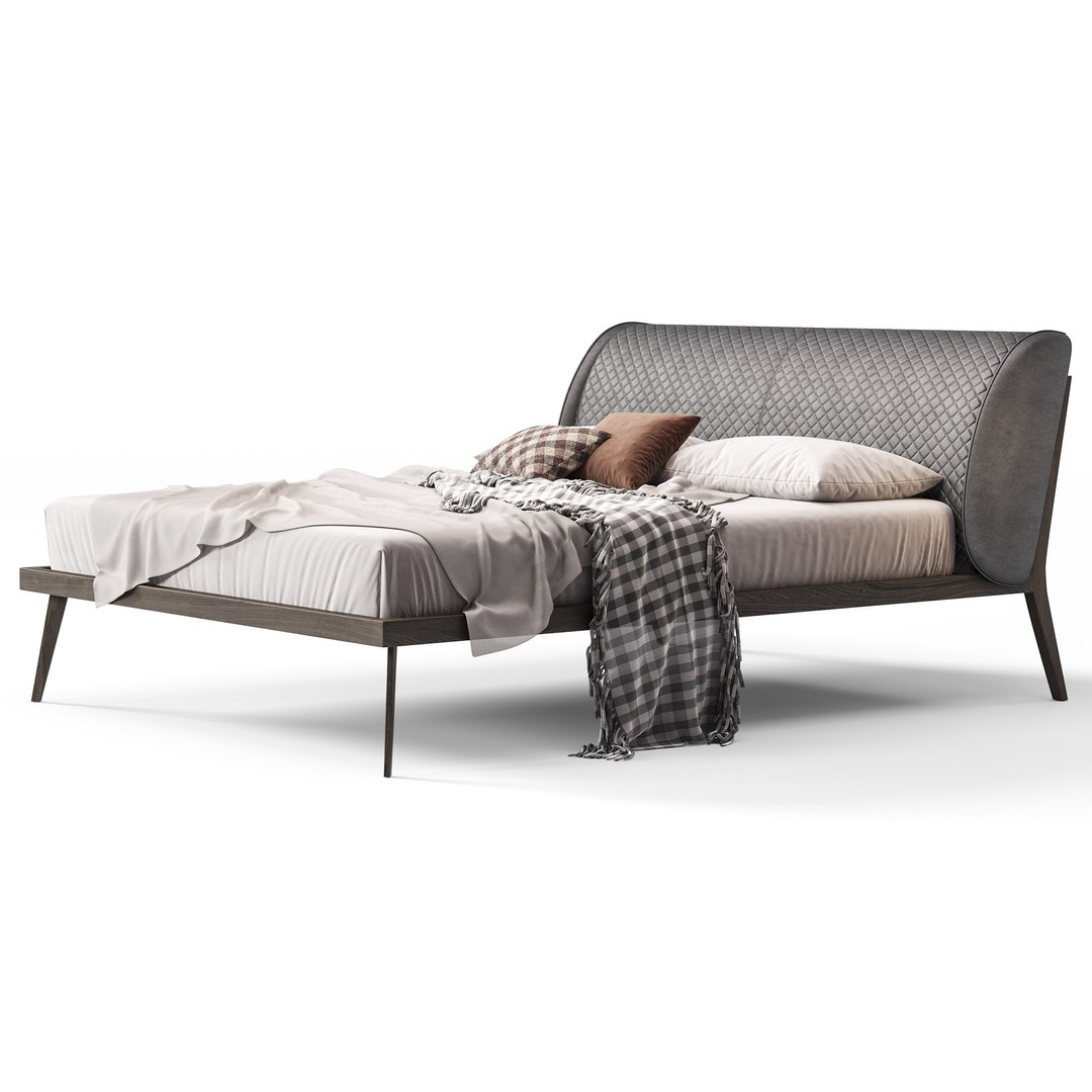 Cattelan Italia AYRTON Bed 3D Model - TurboSquid 2319770