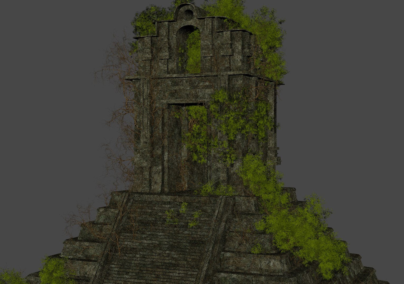 Fantasy Pyramid Ruins Environment 3D - TurboSquid 1779990