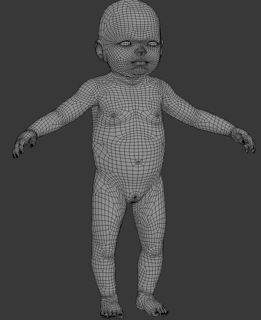3D model Baby Fetus - TurboSquid 1865905