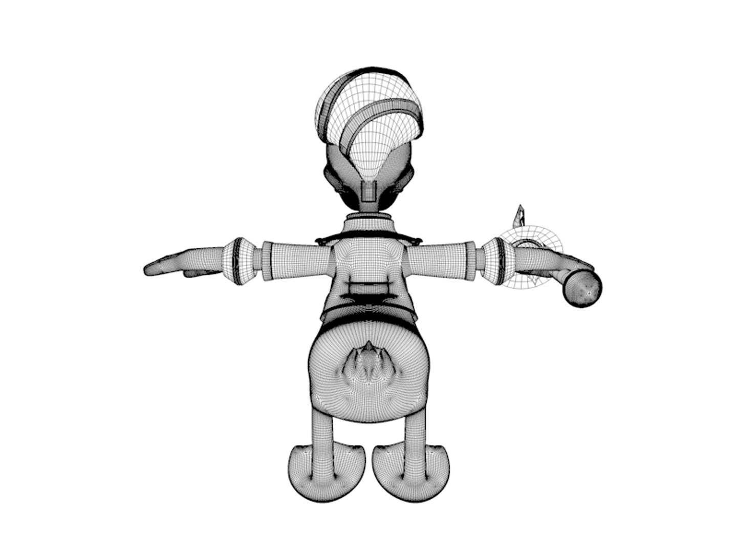 Donald Kingdom Hearts Obj