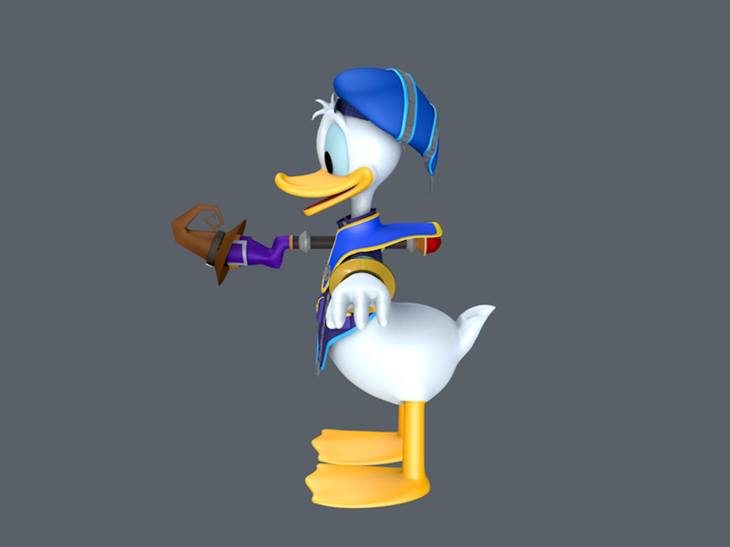 Donald Kingdom Hearts Obj