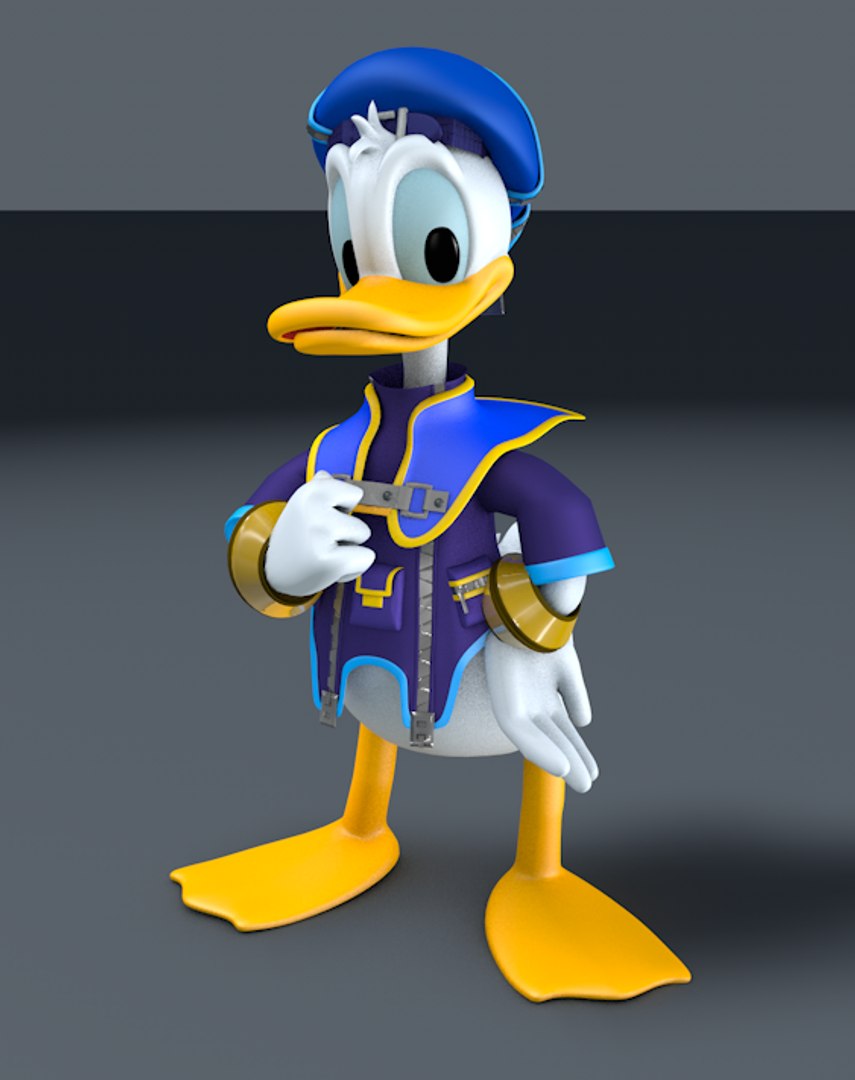 Donald Kingdom Hearts Obj