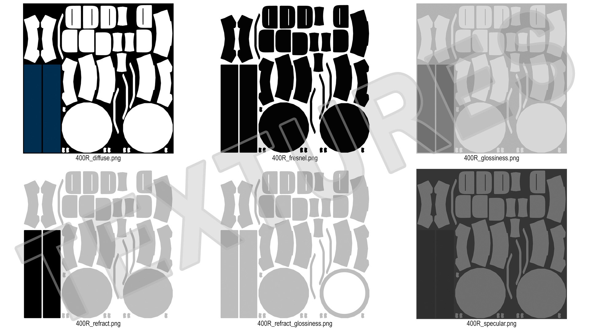 3D Round Glass Clip Lock Storage Container 400ml model - TurboSquid 1735542