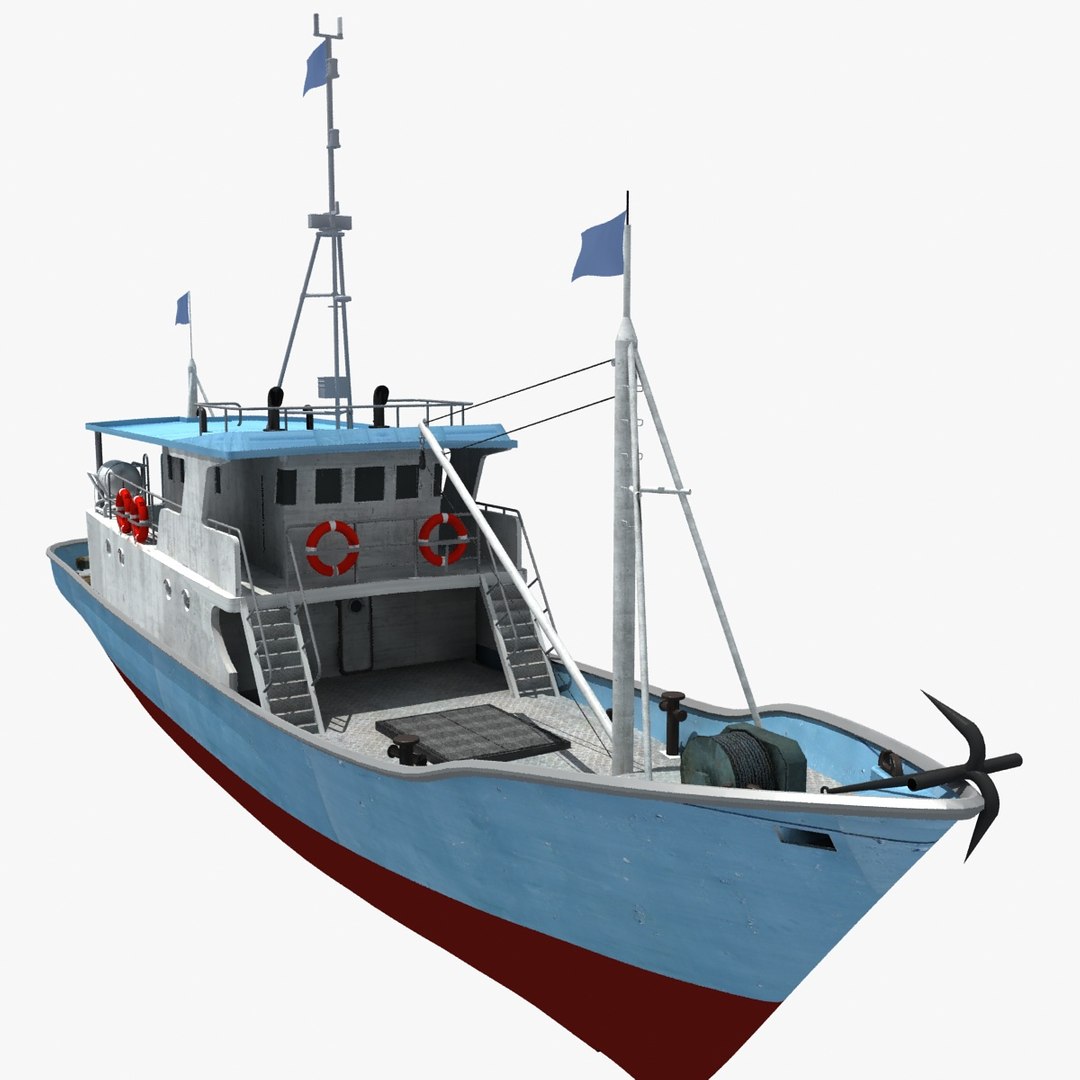 Boat Ship Fish 3D Model | 1146352 | TurboSquid