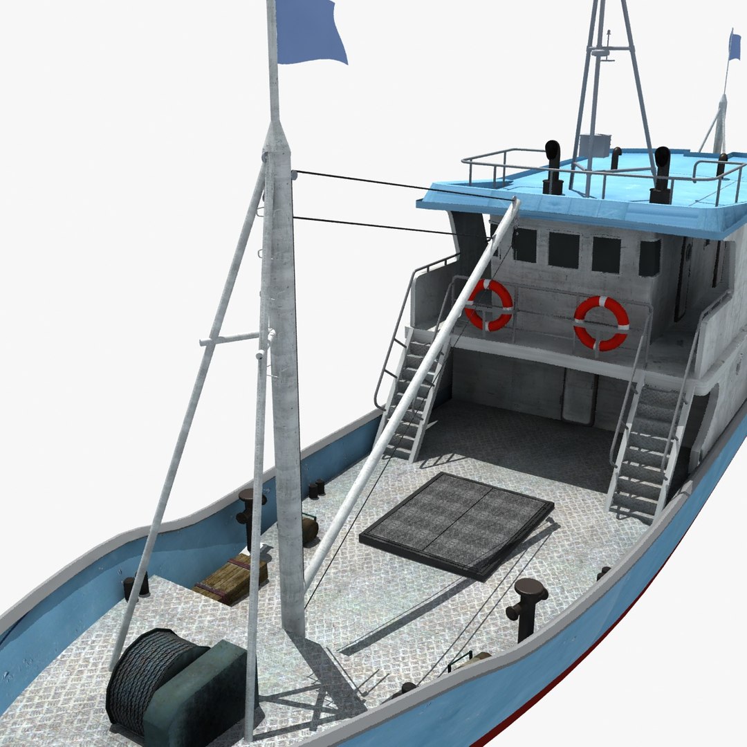 Boat Ship Fish 3D Model | 1146352 | TurboSquid