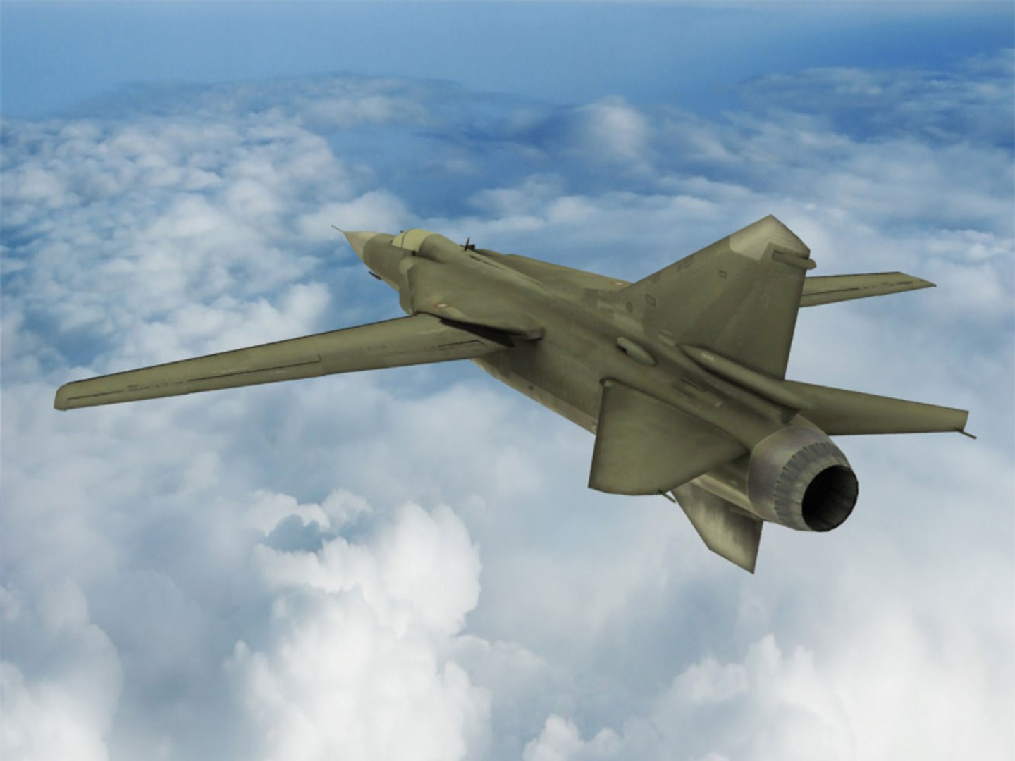 3d Mig 23 Model