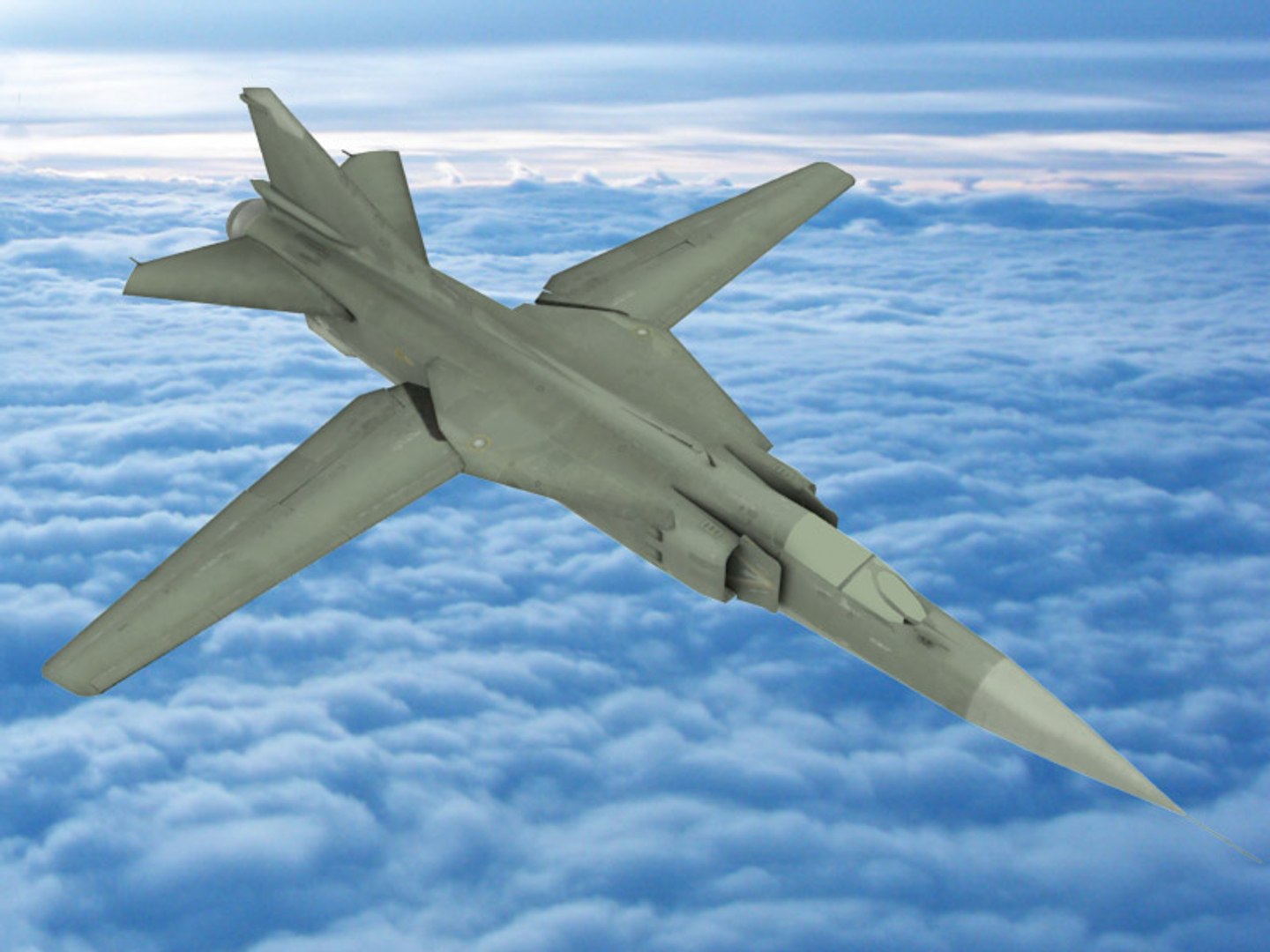 3d Mig 23 Model