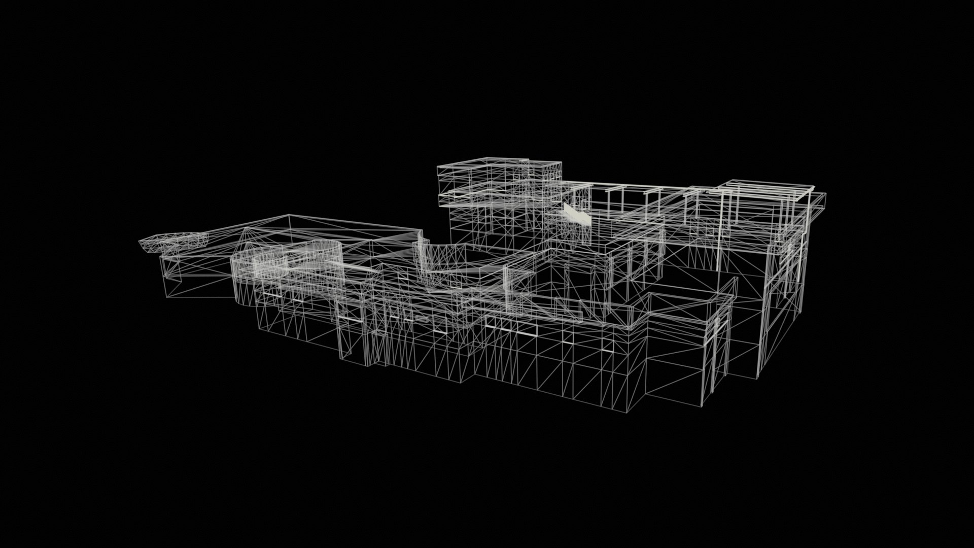 3D Model Germany Fischen Swimming Pool Building Game Ready PBR With ...